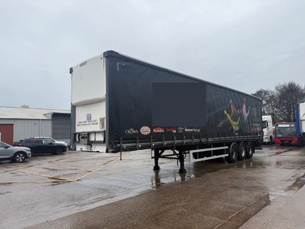 2017 LAWRENCE DAVID ENXL RATED PILLARLESS 4.2M CURTAINSIDER TRAILER ...